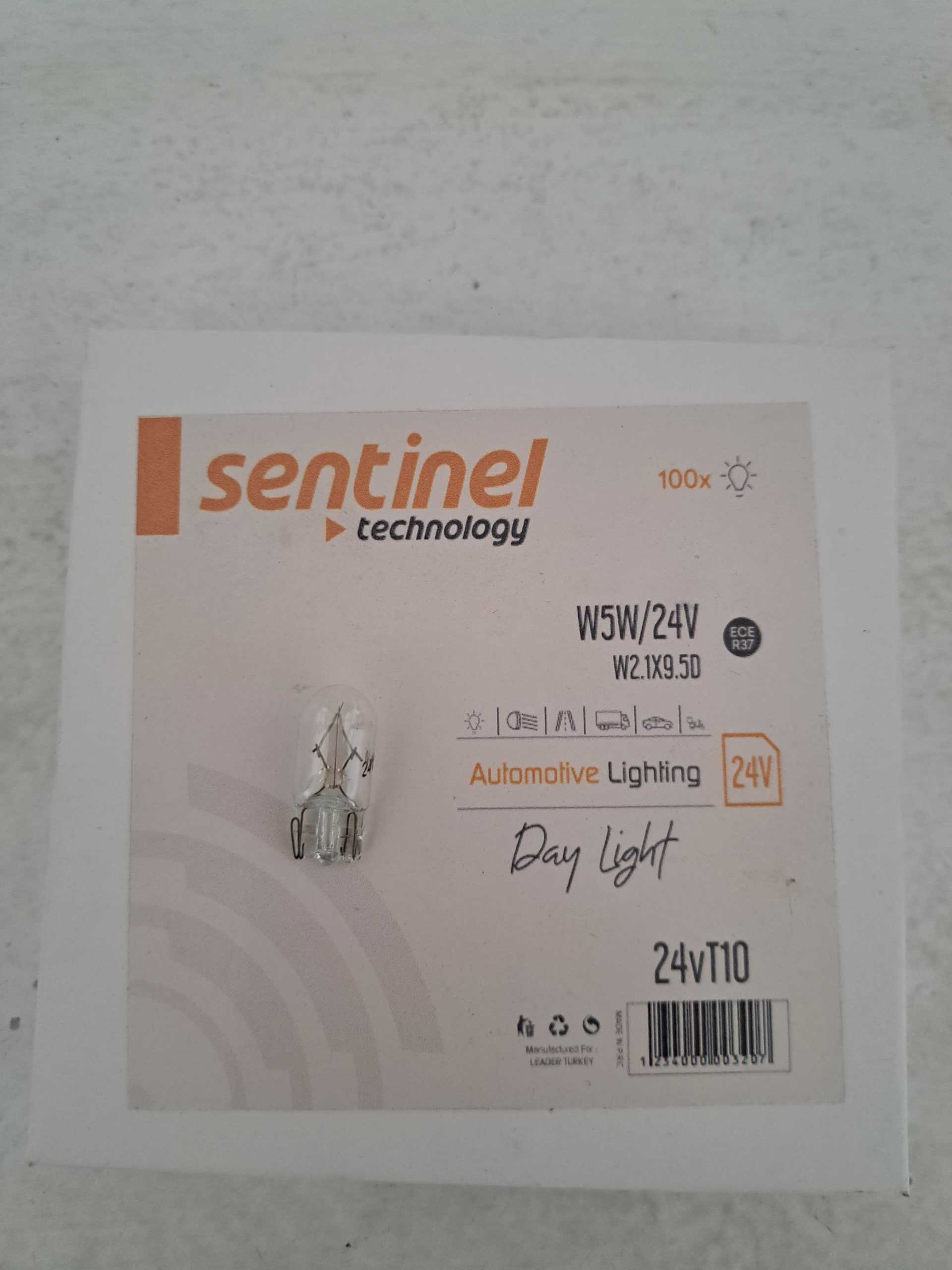 W5W 24V SENTINEL - Avto Deluks